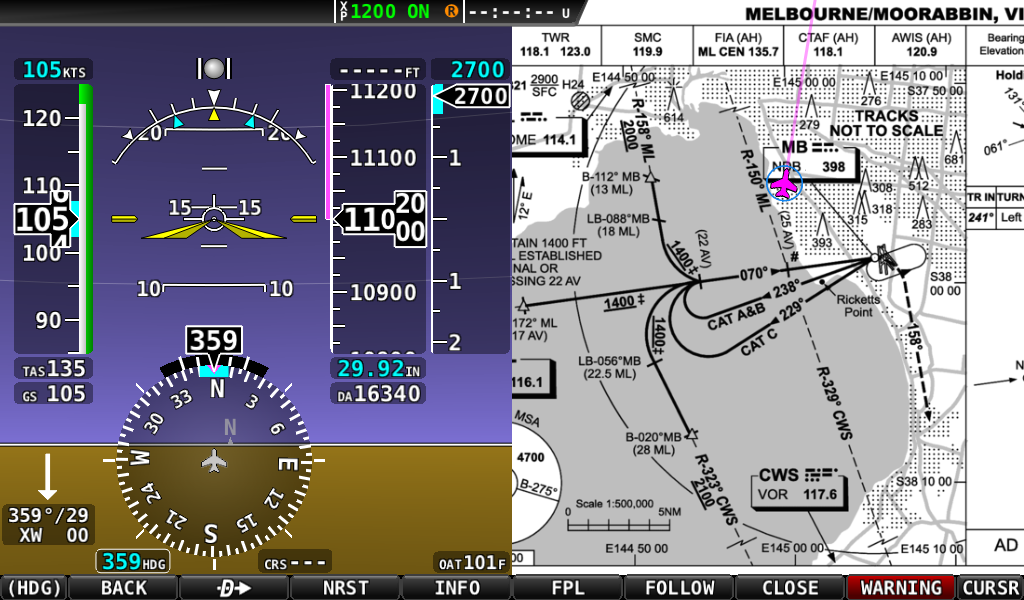 Dynon Skyview version 13 - AvPlan EFB - Electronic Flight Bag