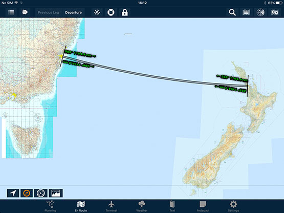 Electronic Ruler - AvPlan EFB - Electronic Flight Bag