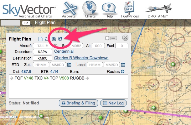 SkyVector - Web Flight Planning - AvPlan EFB - Electronic Flight Bag