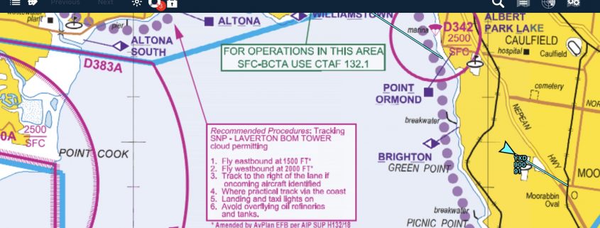 Urgent chart changes for the Melbourne VTC - AvPlan EFB - Electronic ...