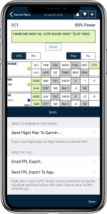 AvPlan EFB supports Garmin Flight Stream 210 & 510