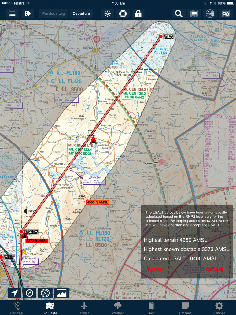 LSALT Calculator - AvPlan EFB - Electronic Flight Bag