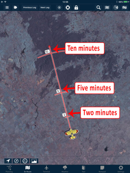 Course Pointer - AvPlan EFB - Electronic Flight Bag
