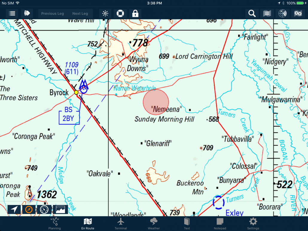 Airspace Overlay - AvPlan EFB - Electronic Flight Bag